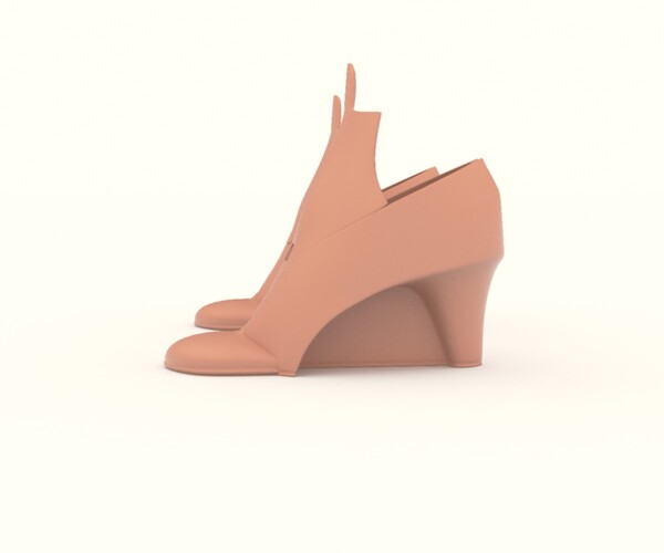 ArtStation - Robotic Female Shoes | Resources