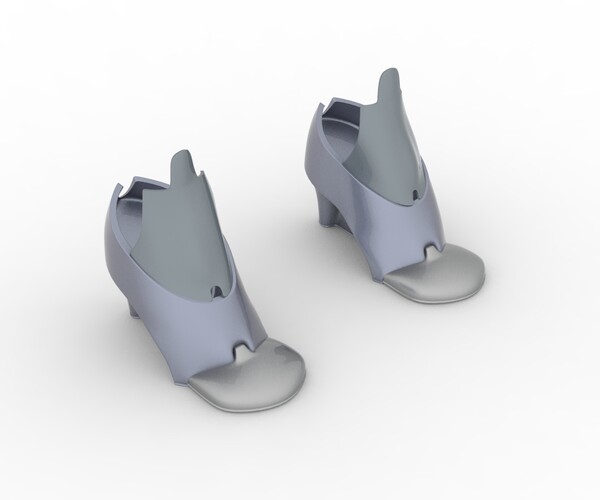 ArtStation - Robotic Female Shoes | Resources