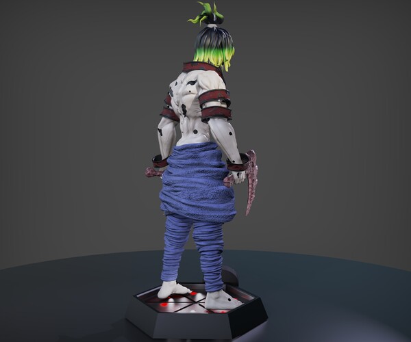 ArtStation - Demon Slayer : Gyutaro Shabana 3D print model | Resources