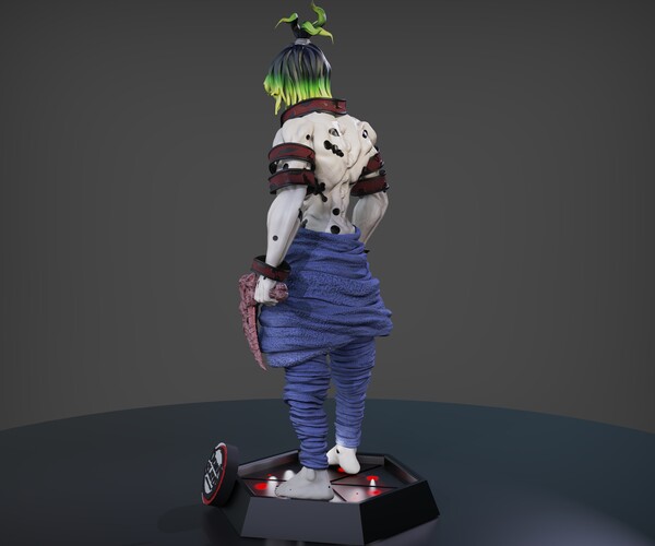 ArtStation - Demon Slayer : Gyutaro Shabana 3D print model | Resources