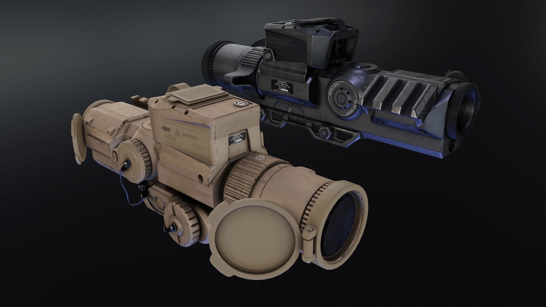 ArtStation - Vortex XM157 NGSW FC Optic | Game Assets