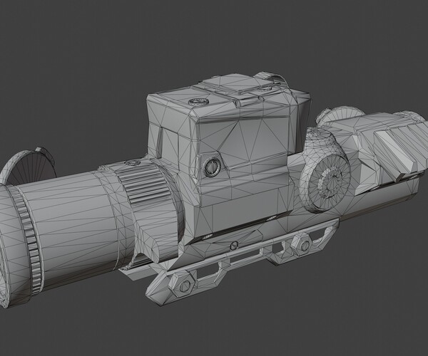 ArtStation - Vortex XM157 NGSW FC Optic | Game Assets