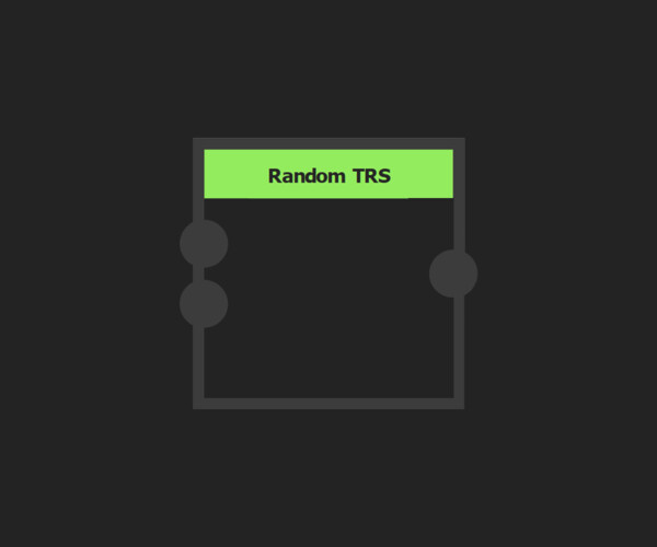 ArtStation - Random TRS (Translation, Rotation, Scale) | Resources