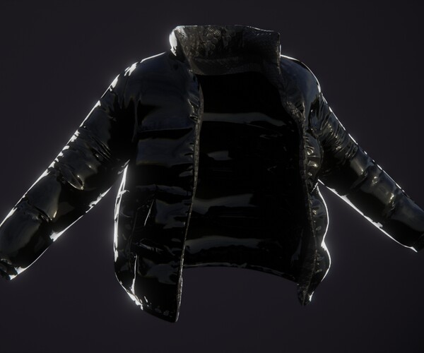 ArtStation - Puffy Jacket & Vest | Game Assets