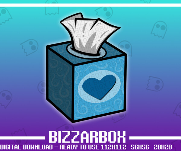 ArtStation - Twitch Emote: Tissue Box | Artworks