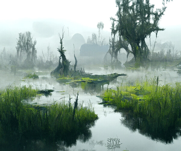 ArtStation - Swamps in Florida | Artworks