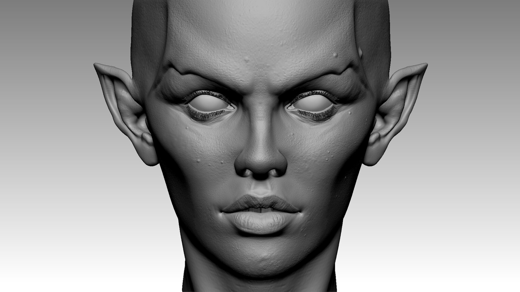 ArtStation - Stylized Female Elf Head V.1 | Resources