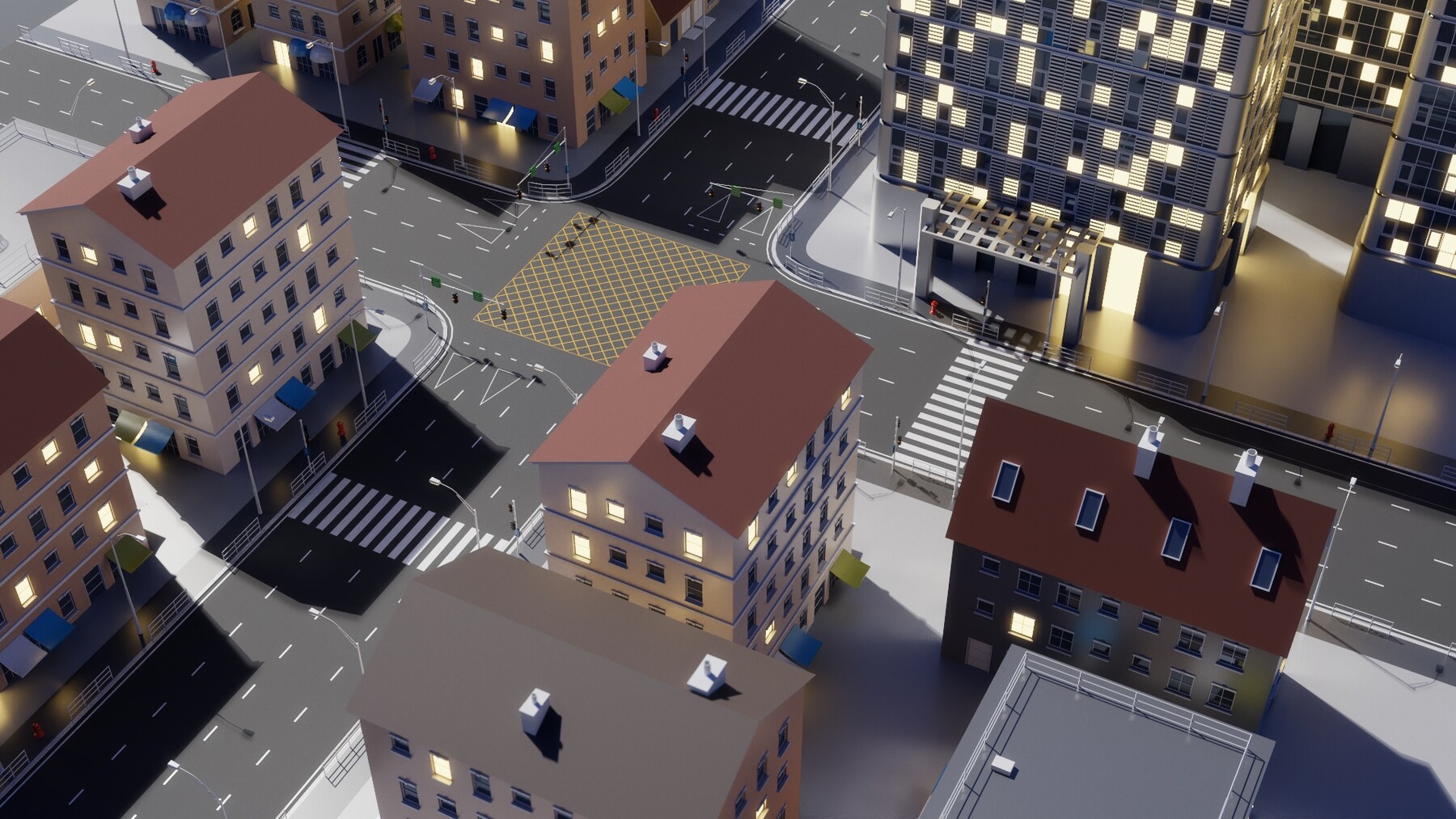 ArtStation - City Block 005 | Resources