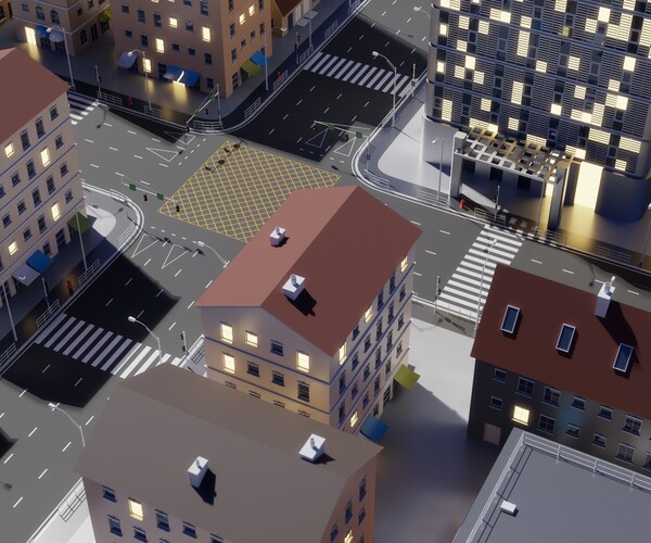 ArtStation - City Block 005 | Resources