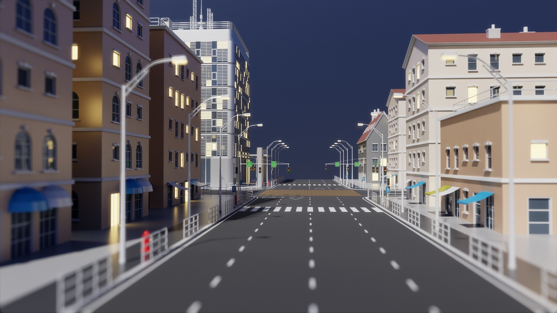 ArtStation - City Block 005 | Resources