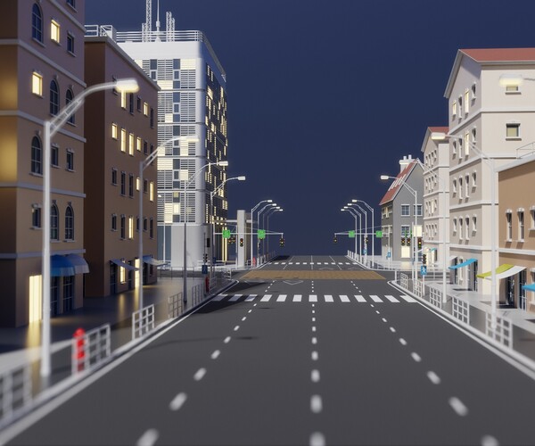 ArtStation - City Block 005 | Resources