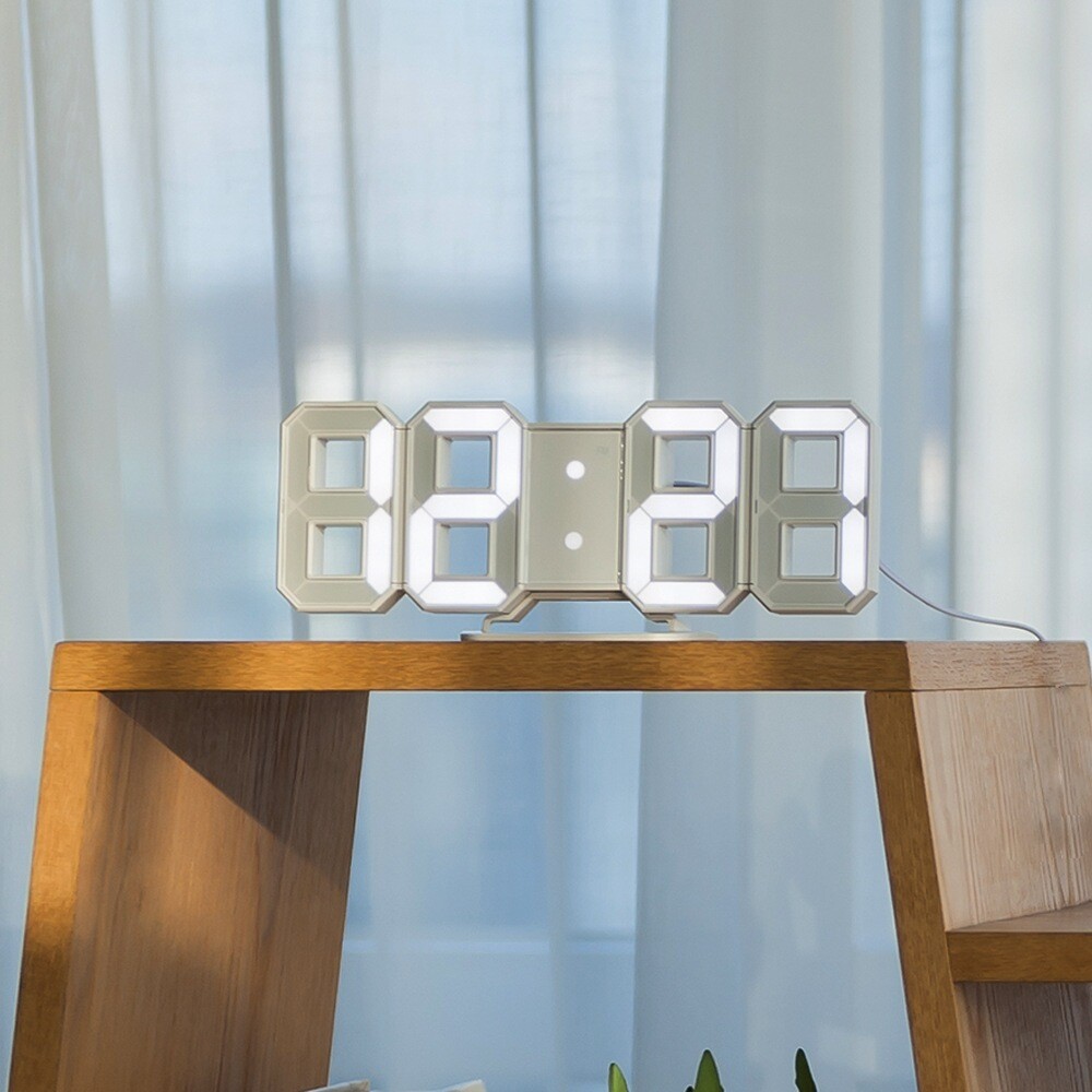 ArtStation - Brightness Control 3D LED Clock | Resources