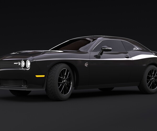 ArtStation - Dodge Challenger SRT Hellcat 2015 | Game Assets