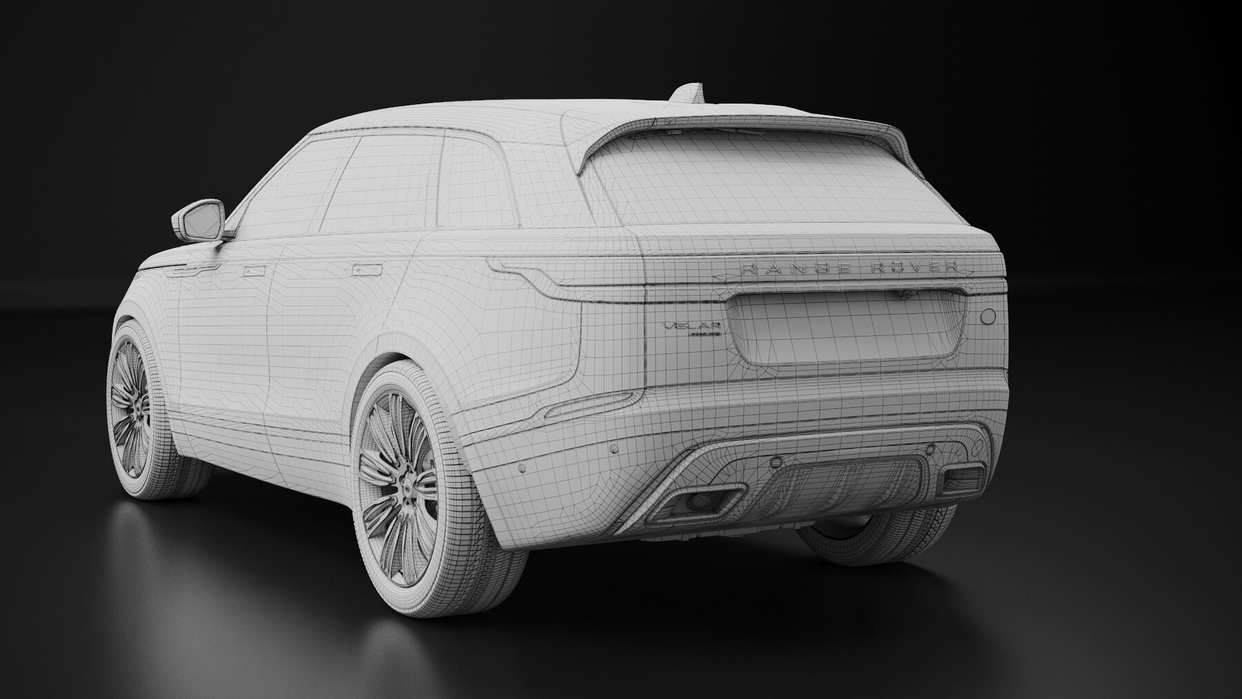 ArtStation - RANGE ROVER VELAR 2018 | Resources