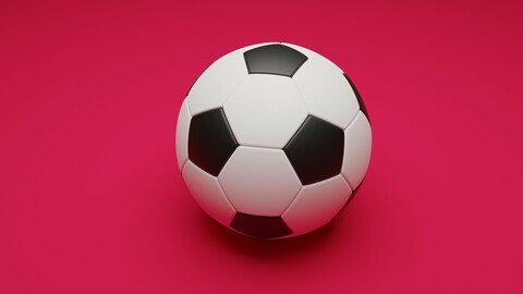 ArtStation - Soccer Ball 3D Object | Resources