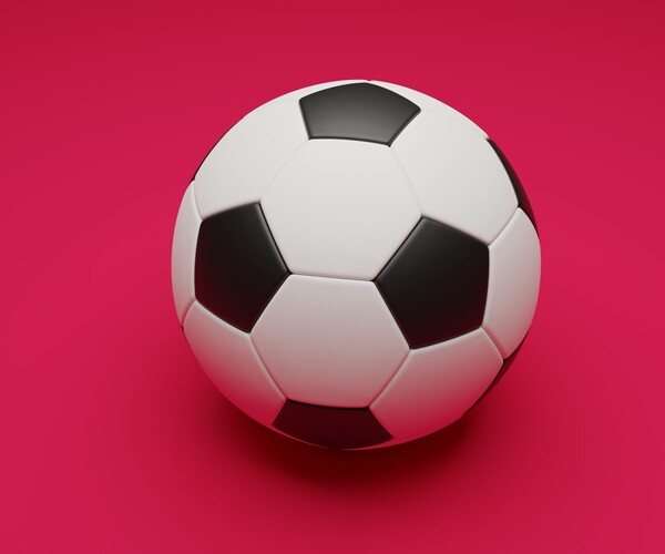 ArtStation - Soccer Ball 3D Object | Resources