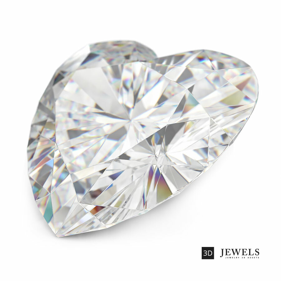 ArtStation - KeyShot Scene Setup For Jewelry Diamond 3D Renderings ...