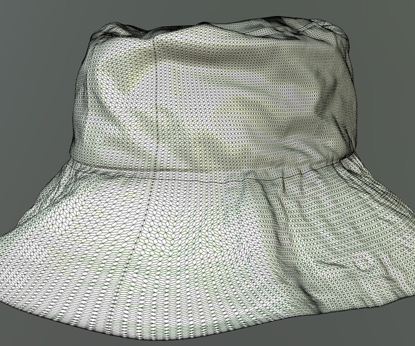 ArtStation - BUCKET HAT ACW A COLD WALL low-poly PBR | Game Assets
