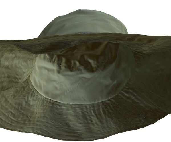 ArtStation - BUCKET HAT ACW A COLD WALL low-poly PBR | Game Assets