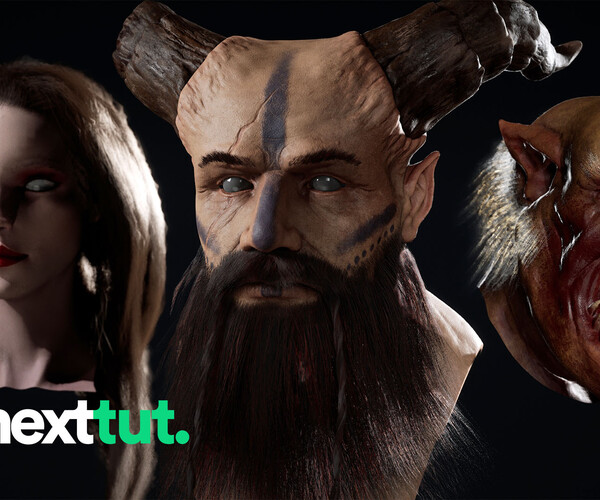 ArtStation - Hair Creation for Game Characters | Tutorials