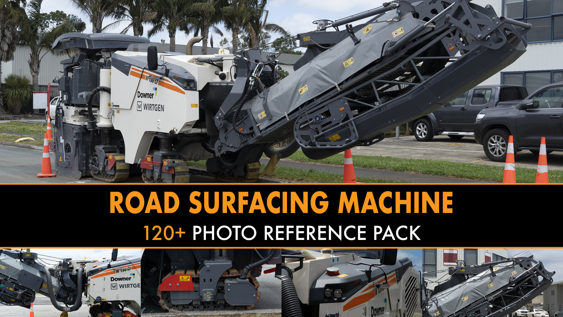 Paul Campion - 230+ Road Surfacing Machine - Reference Photos