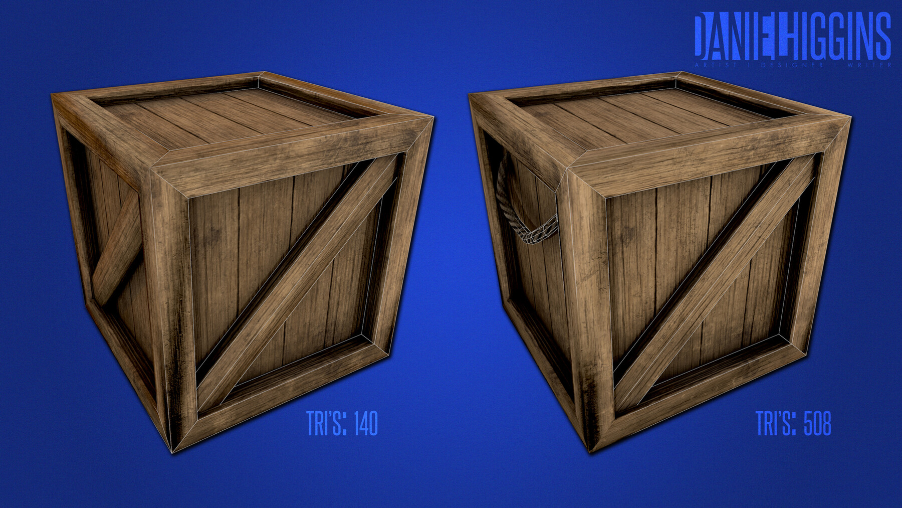 ArtStation - Game Ready Assets - Barrels, Crates, And Open Crates ...