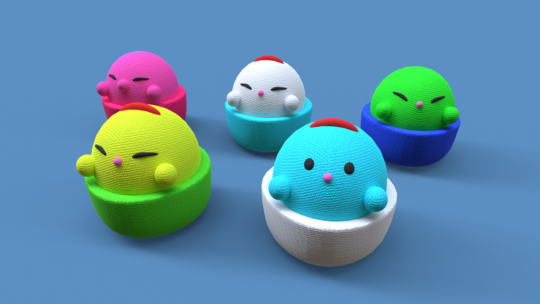 ArtStation - Small Plush Toys Collection | Resources