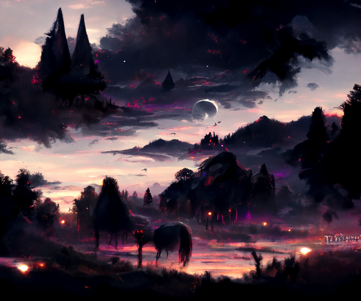 ArtStation - Fantasy Night | Artworks