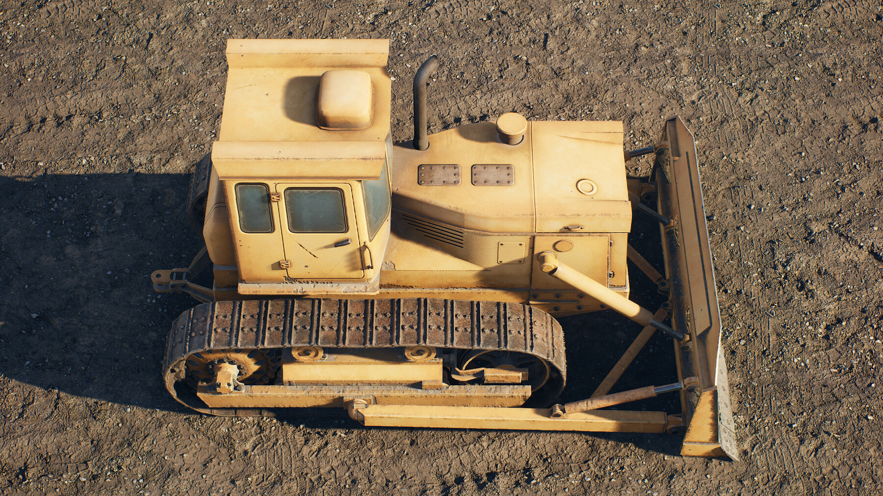 ArtStation - Bulldozer T170 - for Unreal Engine + Blender + FBX | Game ...