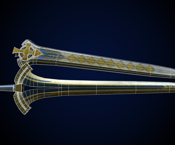 ArtStation - Fate/Prototype Excalibur - Game Ready | Game Assets