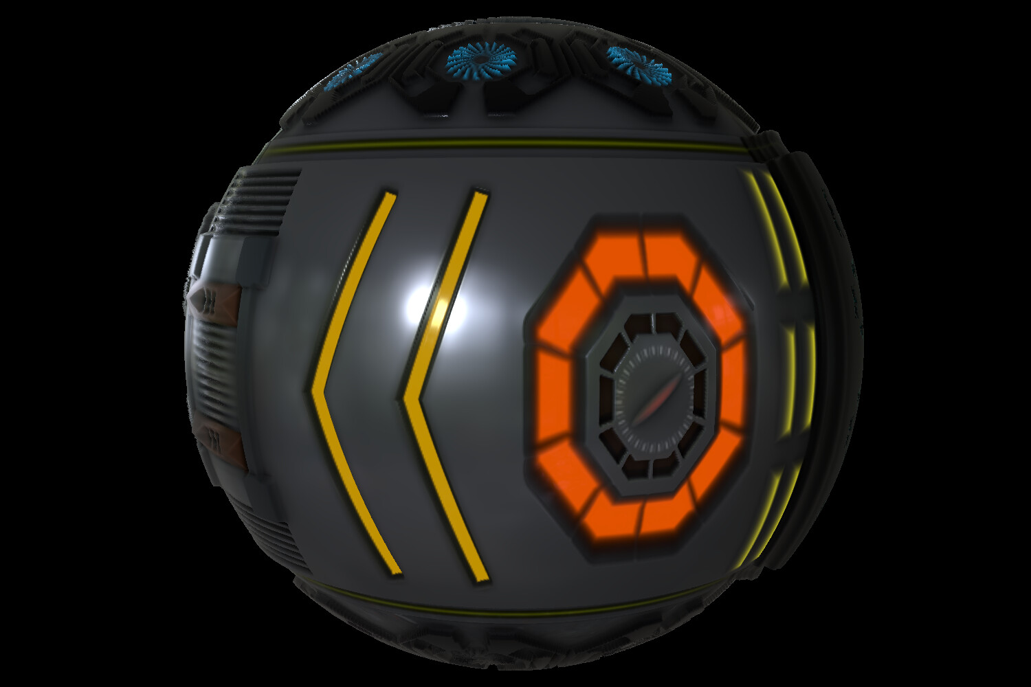 ArtStation - Sci-fi texture without modeling only texture PBR ( 8k-4k ...