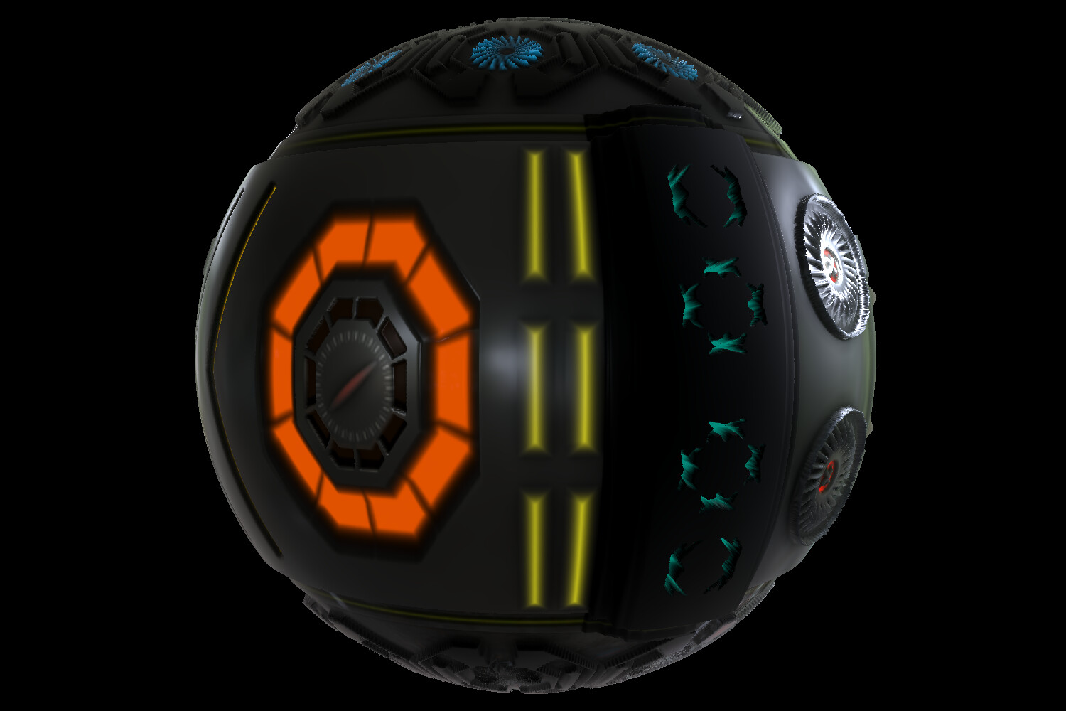 ArtStation - Sci-fi texture without modeling only texture PBR ( 8k-4k ...