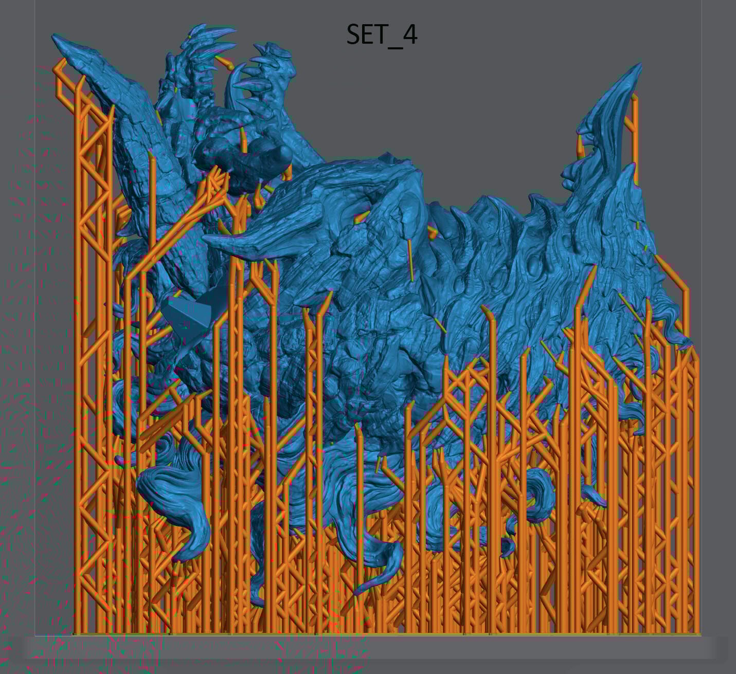 ArtStation - Altar of the fire demon - 3dprint ready | Resources