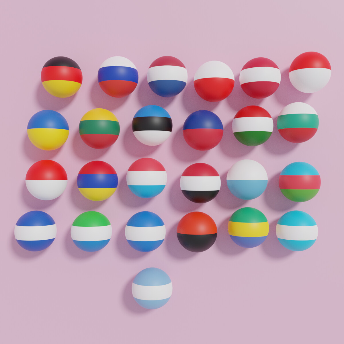 ArtStation - Flag of Ball Collection 1 | Resources
