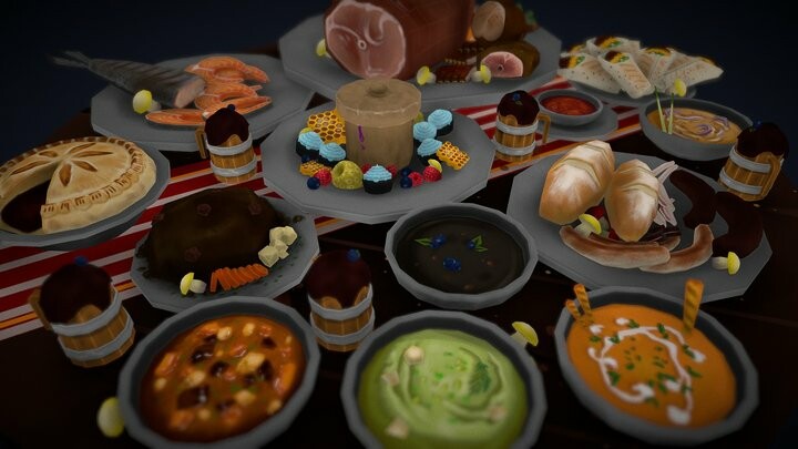 ArtStation - Fantasy Feast #2 | Game Assets
