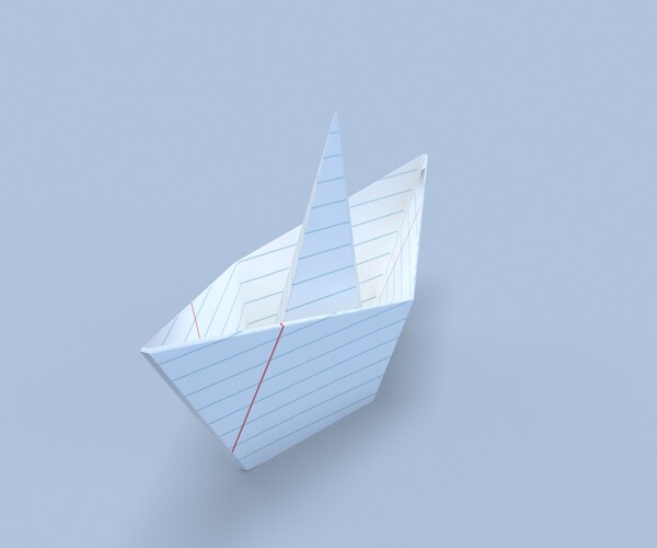 ArtStation - Paper Boat | Game Assets