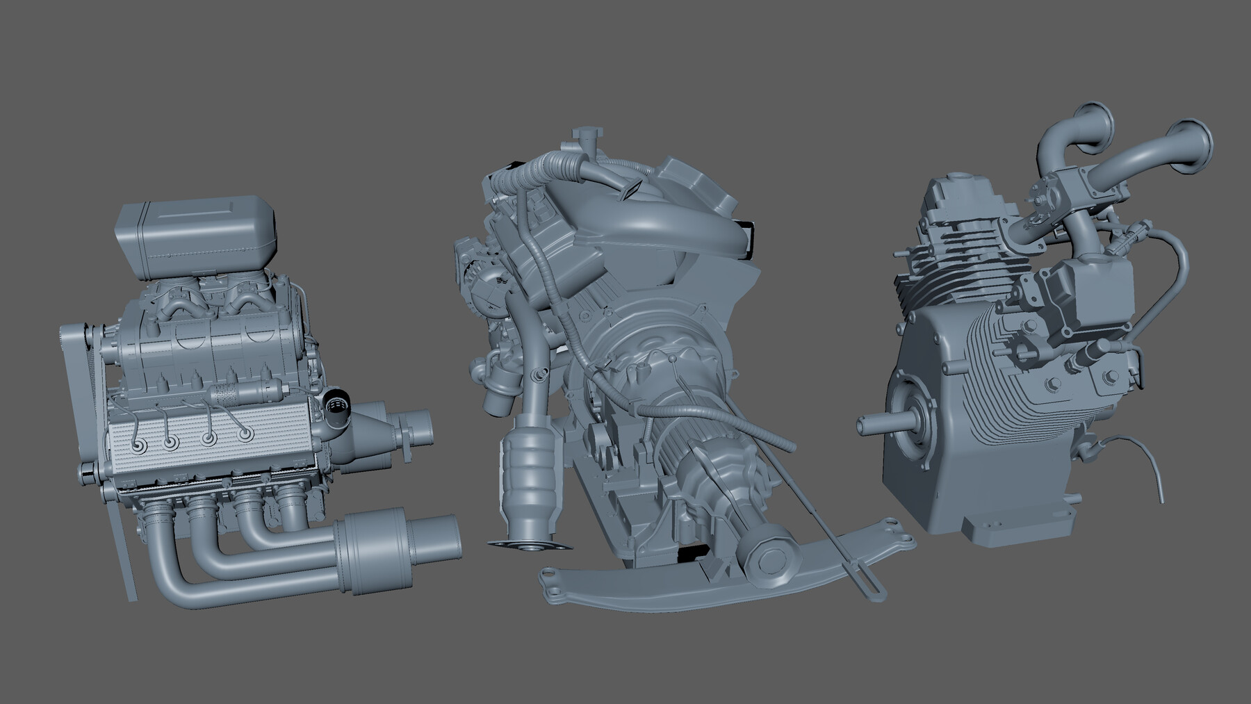 ArtStation - engine model | Resources