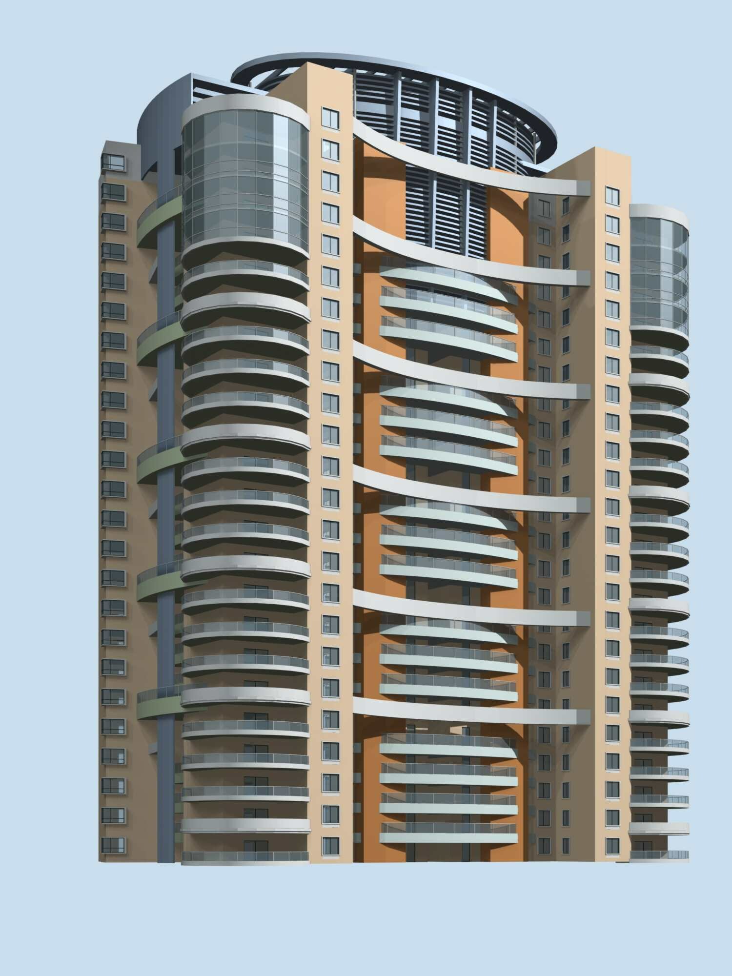 ArtStation - City office building architectural design 021 | Resources