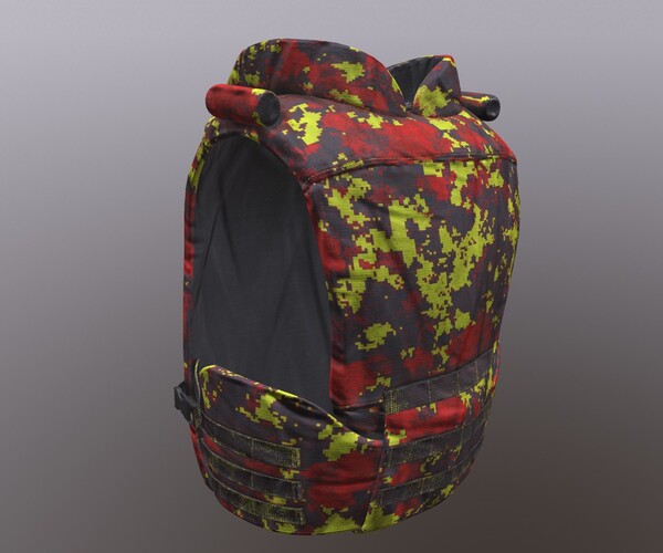 ArtStation - BULLETPROOF VEST low-poly PBR | Game Assets
