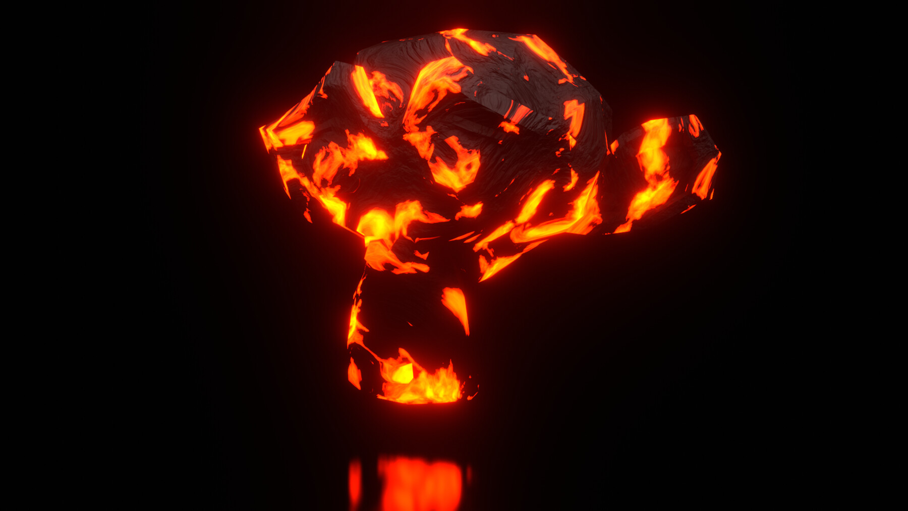 ArtStation - Realistic Procedural Lava Shader | Resources