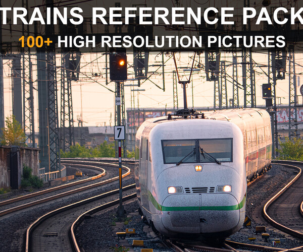 ArtStation - Trains - Reference Pack | Resources