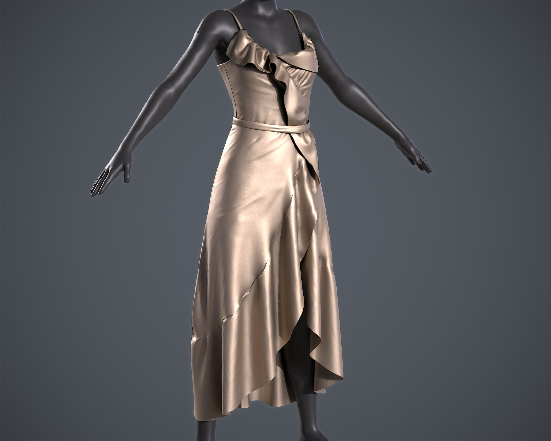 ArtStation - Party Dress for games | Game Assets