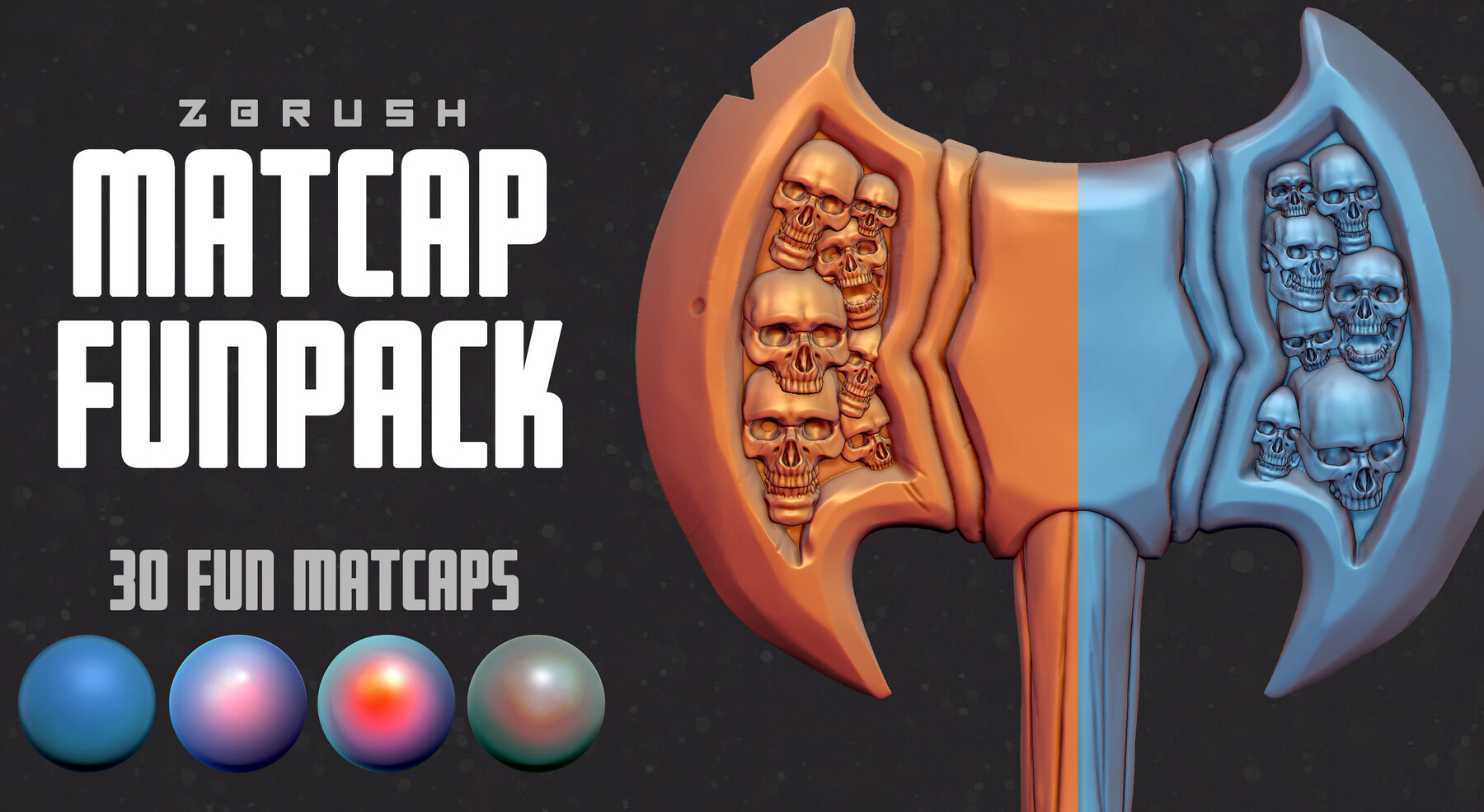 ArtStation - ZBrush Matcap Funpack | Resources