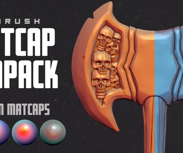 ArtStation - ZBrush Matcap Funpack | Resources