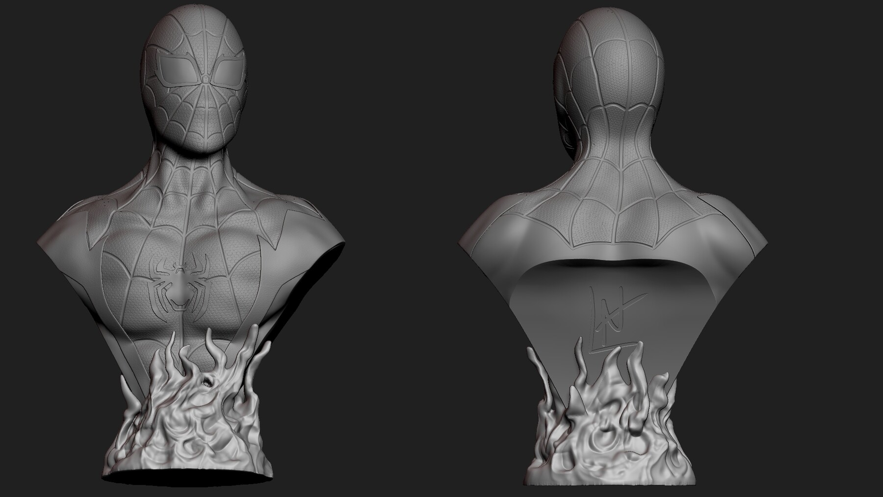 ArtStation - Spider-Man Bust - 3D Print/.STL Files | Resources