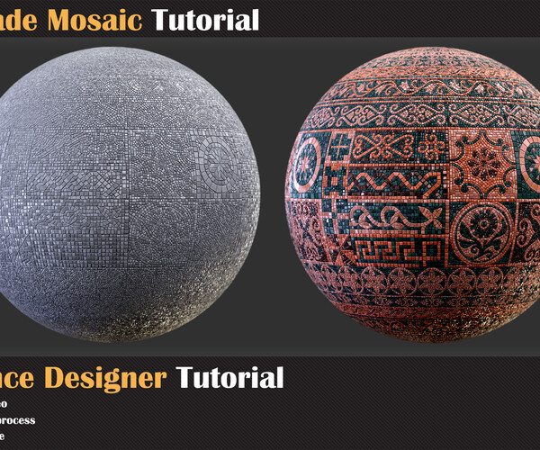 ArtStation - Handmade Mosaic Tutorial - VOL 03 | Tutorials