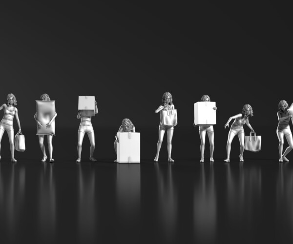 ArtStation - HD People 07 Carrying | Resources