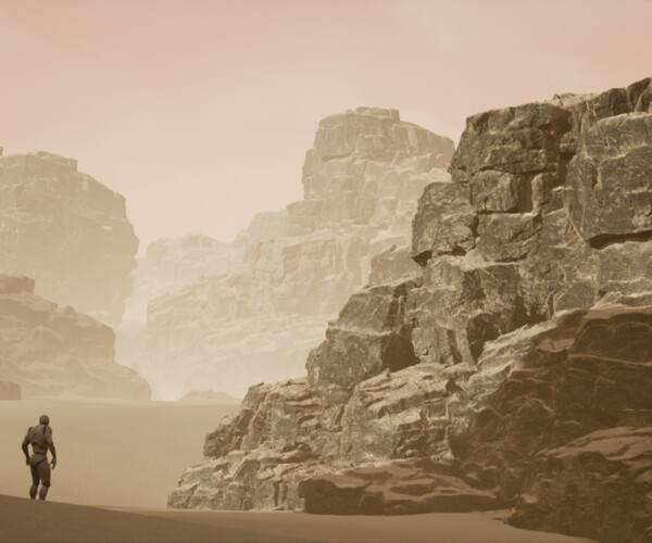 ArtStation - Creating a Cliff/Rock Shader in Unreal Engine with Tileable Textures | Tutorials