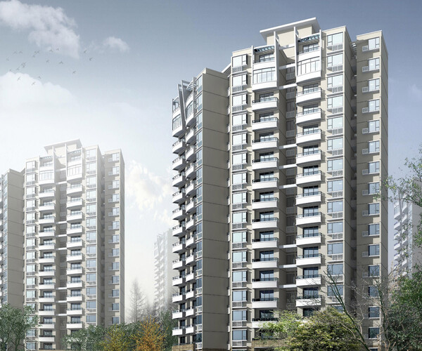 ArtStation - City office building architectural design 446 | Resources