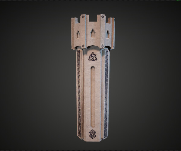 ArtStation - Dwarf Tower | Game Assets